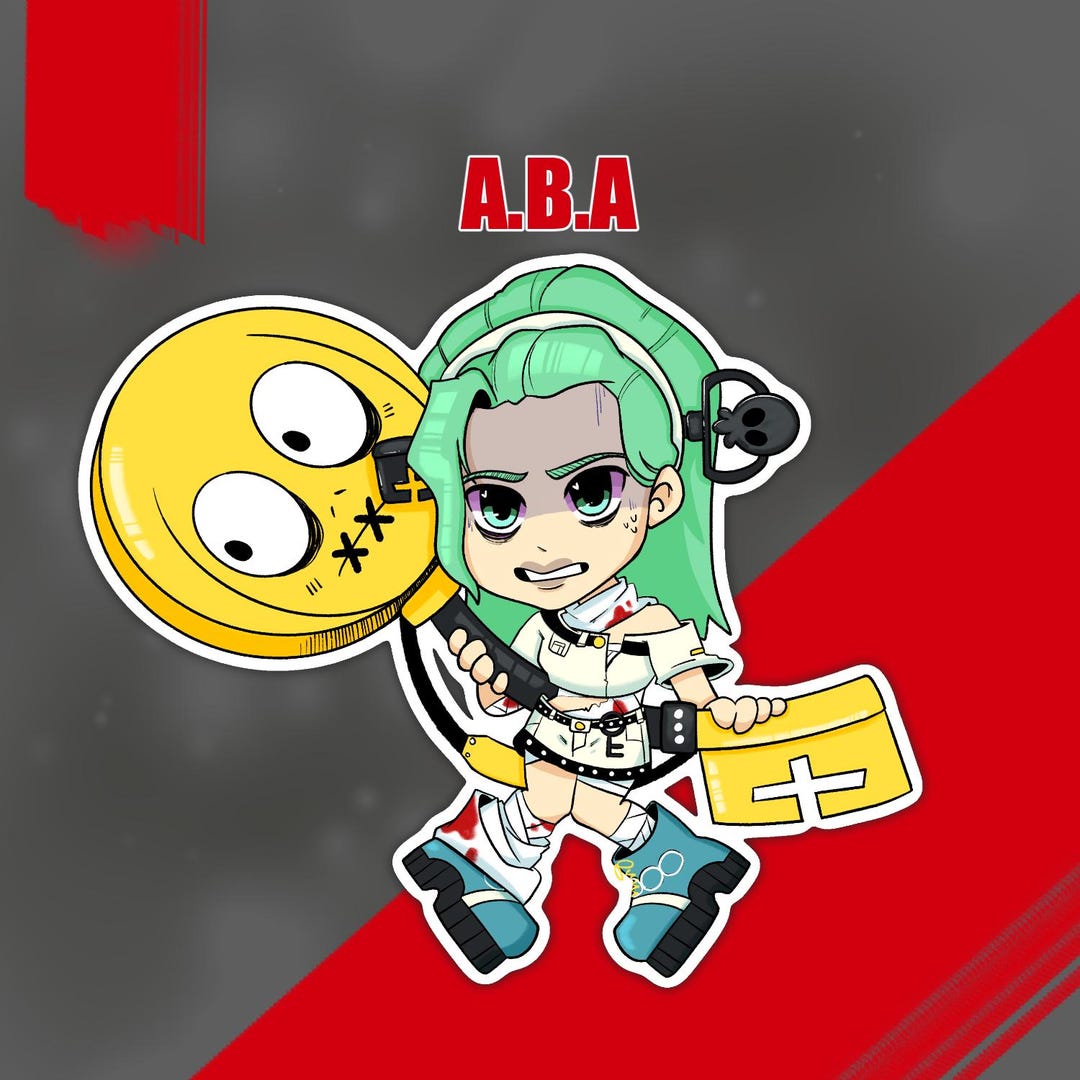 ABA Guilty Gear Vinyl Sticker - Etsy