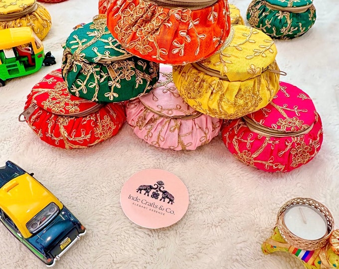 6 X Wedding Return Gift Matki Box | Indian Wedding Favor Handmade ...