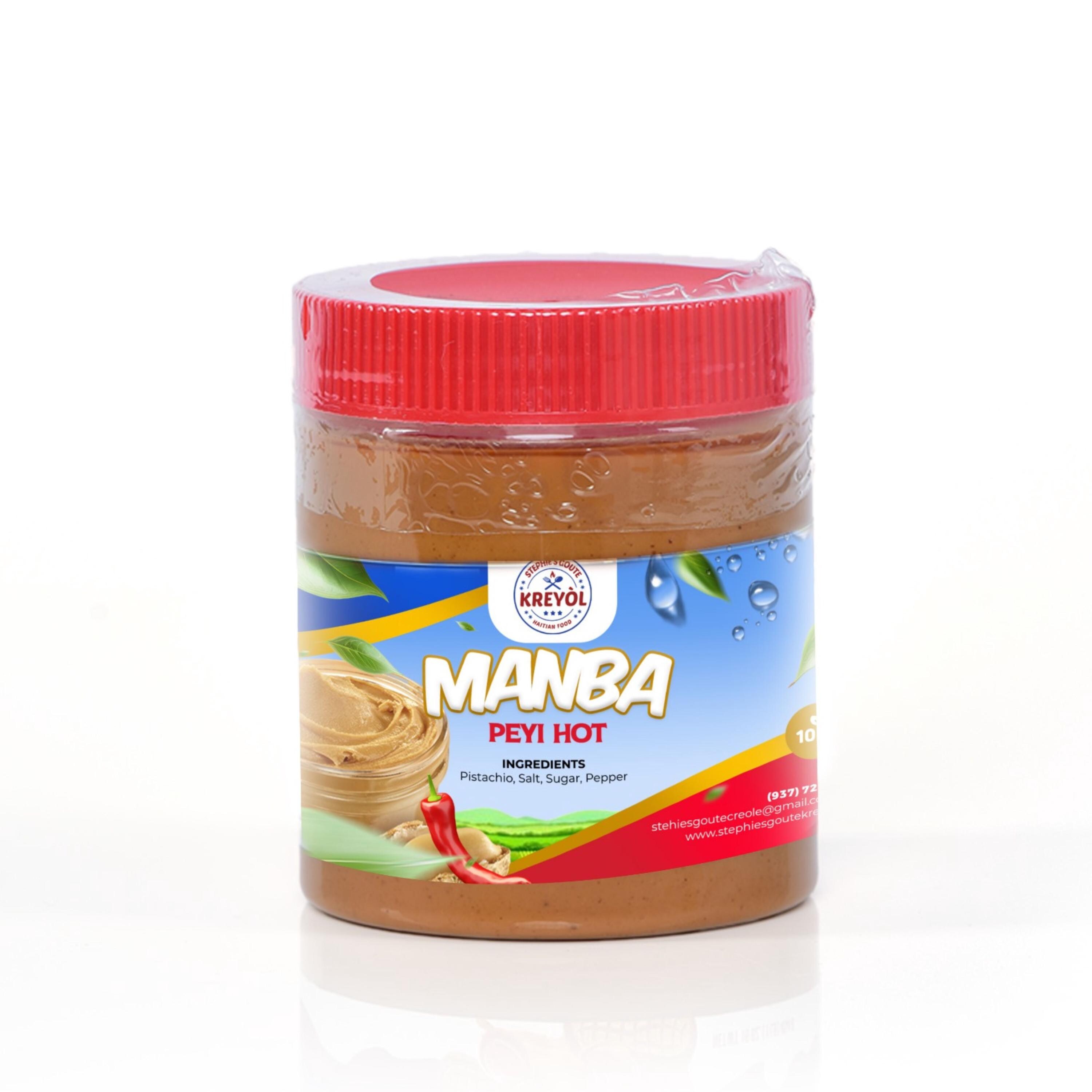 Spicy Haitian Manba Gourmet Caribbean Peanut Butter Traditional Flavor ...