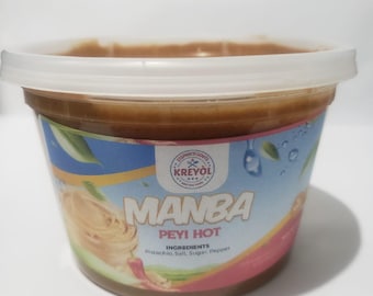 Pure Haitian Manba, Spicy Peanut Butter Delight | Caribbean Spread ...