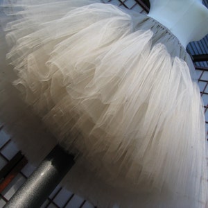 Tulle Skirt Your Color Choice Partial Lining 8 Layers - Etsy
