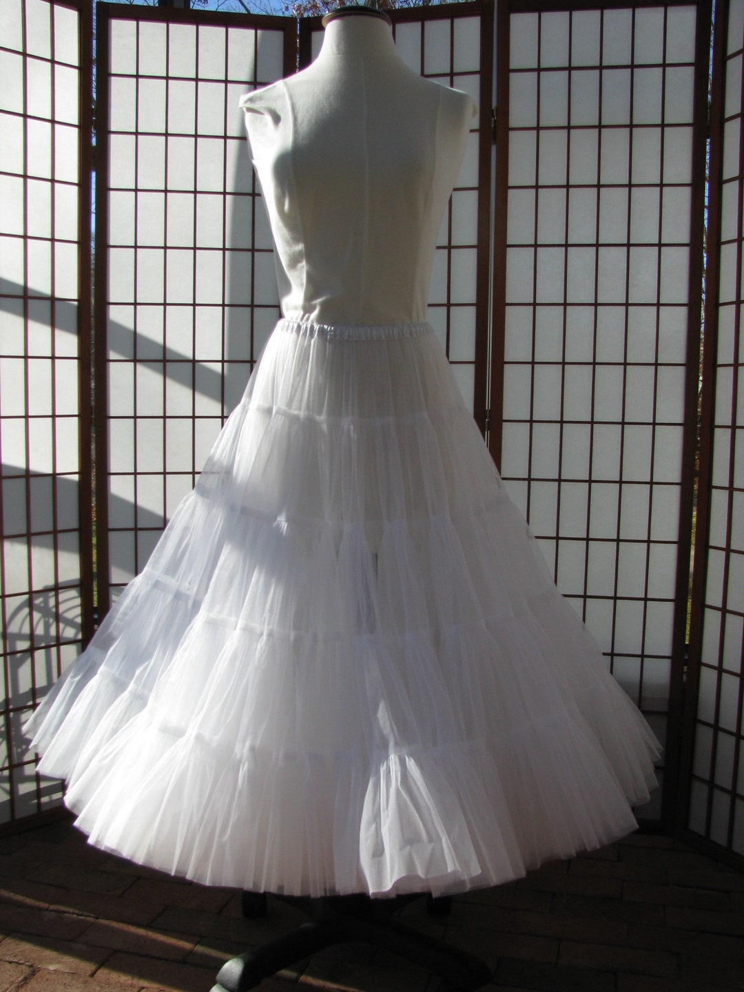 Petticoat Organdy 5 Tiers Your Color Choice, 1 Layer Custom Size ...