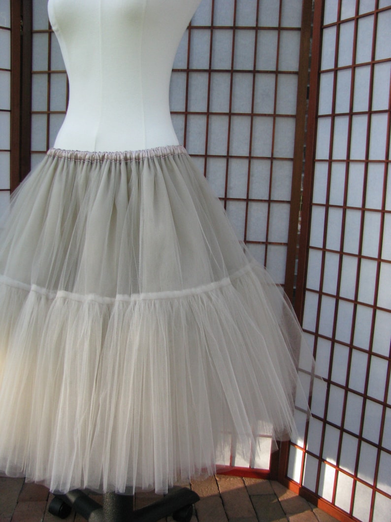 Tulle Skirt Your Color Choice Partial Lining 8 Layers | Etsy