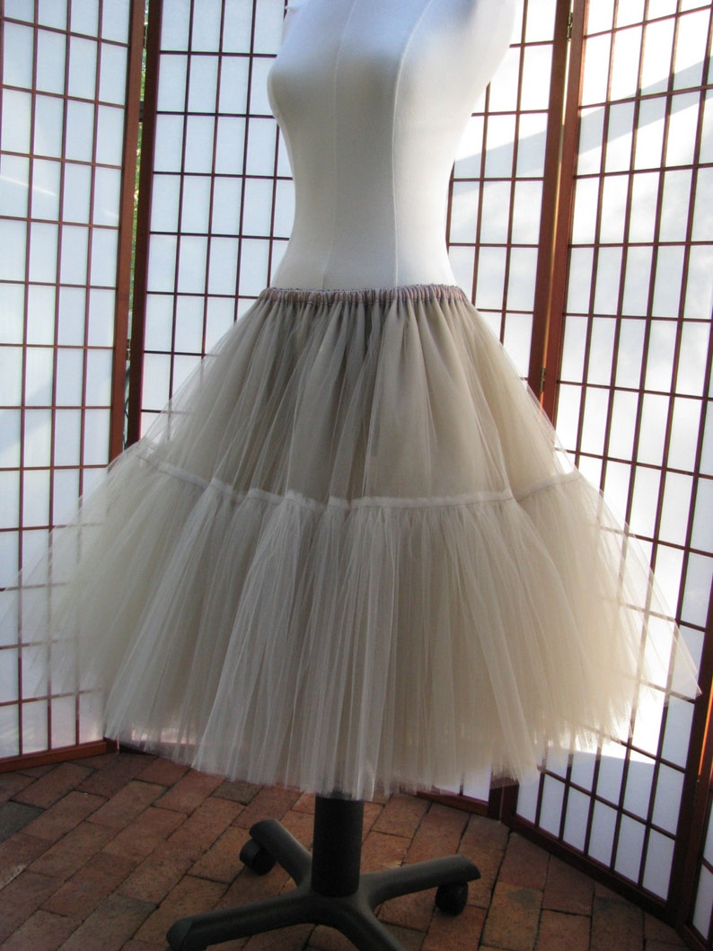 Tulle Skirt Your Color Choice Partial Lining 8 Layers | Etsy
