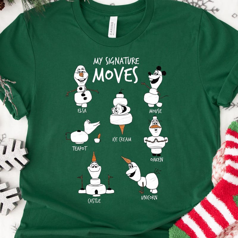 Anna and Olaf Keychain - Etsy