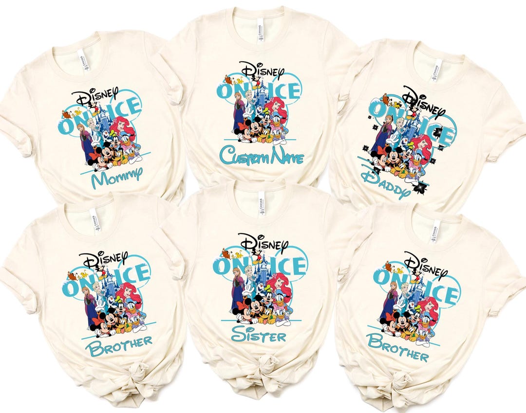 Disney on Ice Shirt, Disney Family Shirts, Disney Vacation Shirt ...