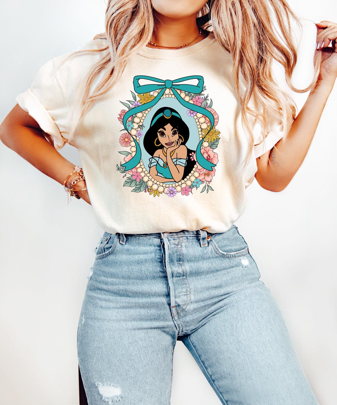 Princess Jasmine Shirt, Disney Princess Shirt, Disney Character Shirt ...