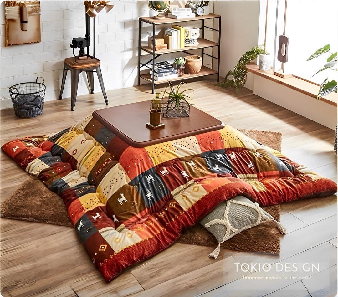 Kotatsu Futon Christmas Gift Premium Cotton Comforter Blanket Table ...
