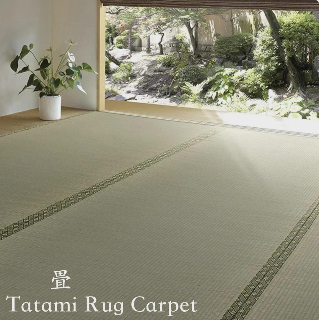 Tatami Rush Rug Carpet Water-repellent TD44 - Etsy