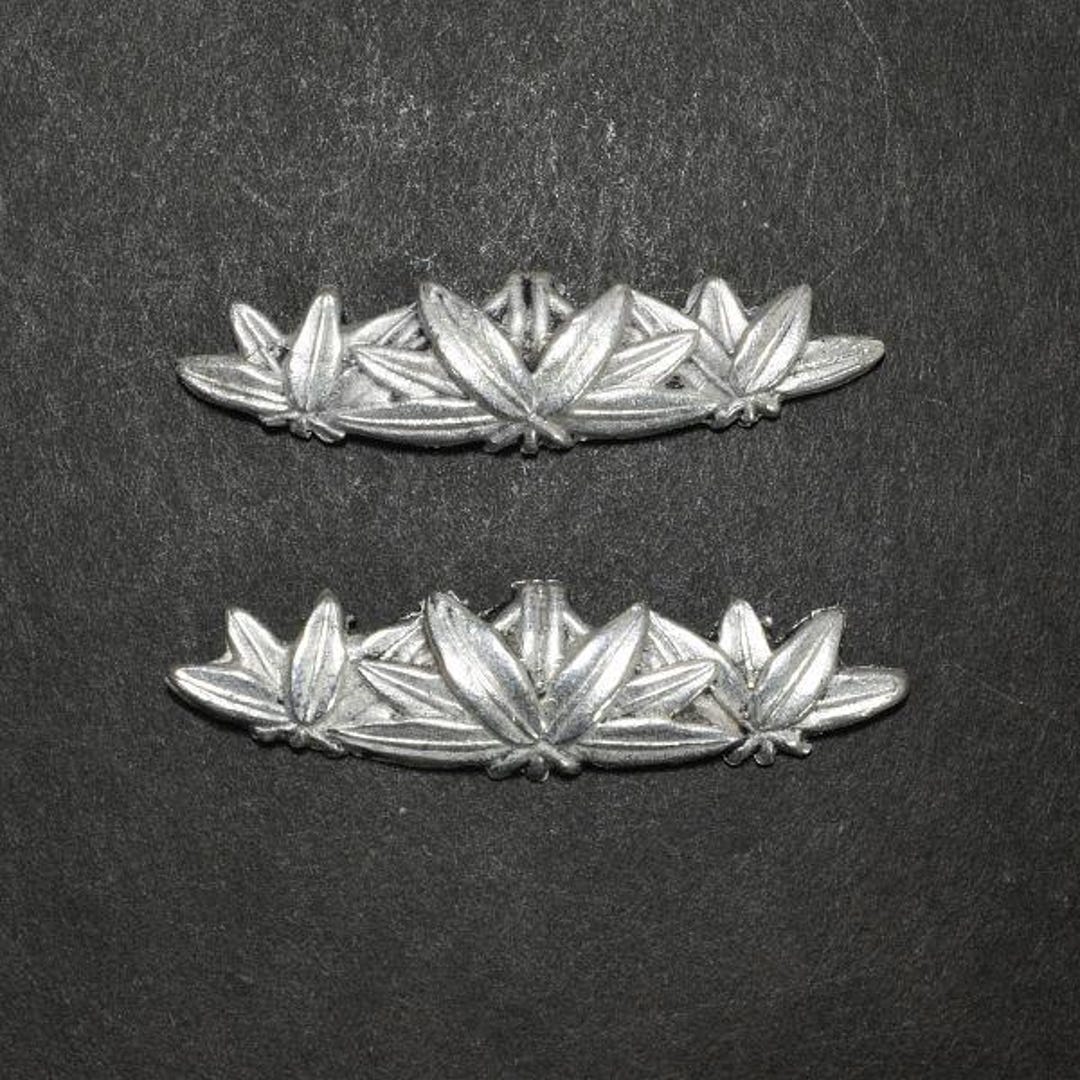 MENUKI Leaves Katana Samurai Japanese Antique Swords Katana Parts KU215 ...