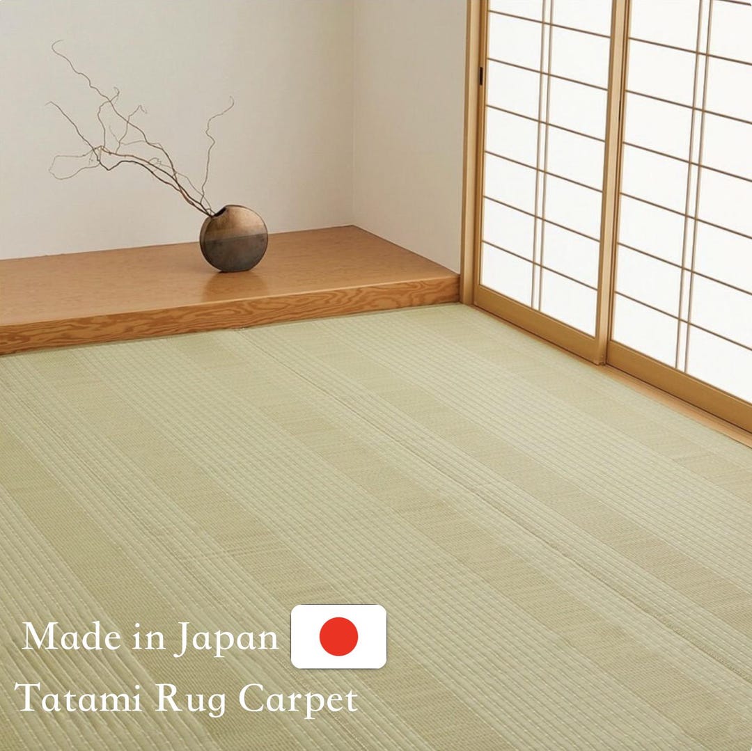 Washable Tatami Mat Rug Carpet cool Breeze Made in Japan - Etsy
