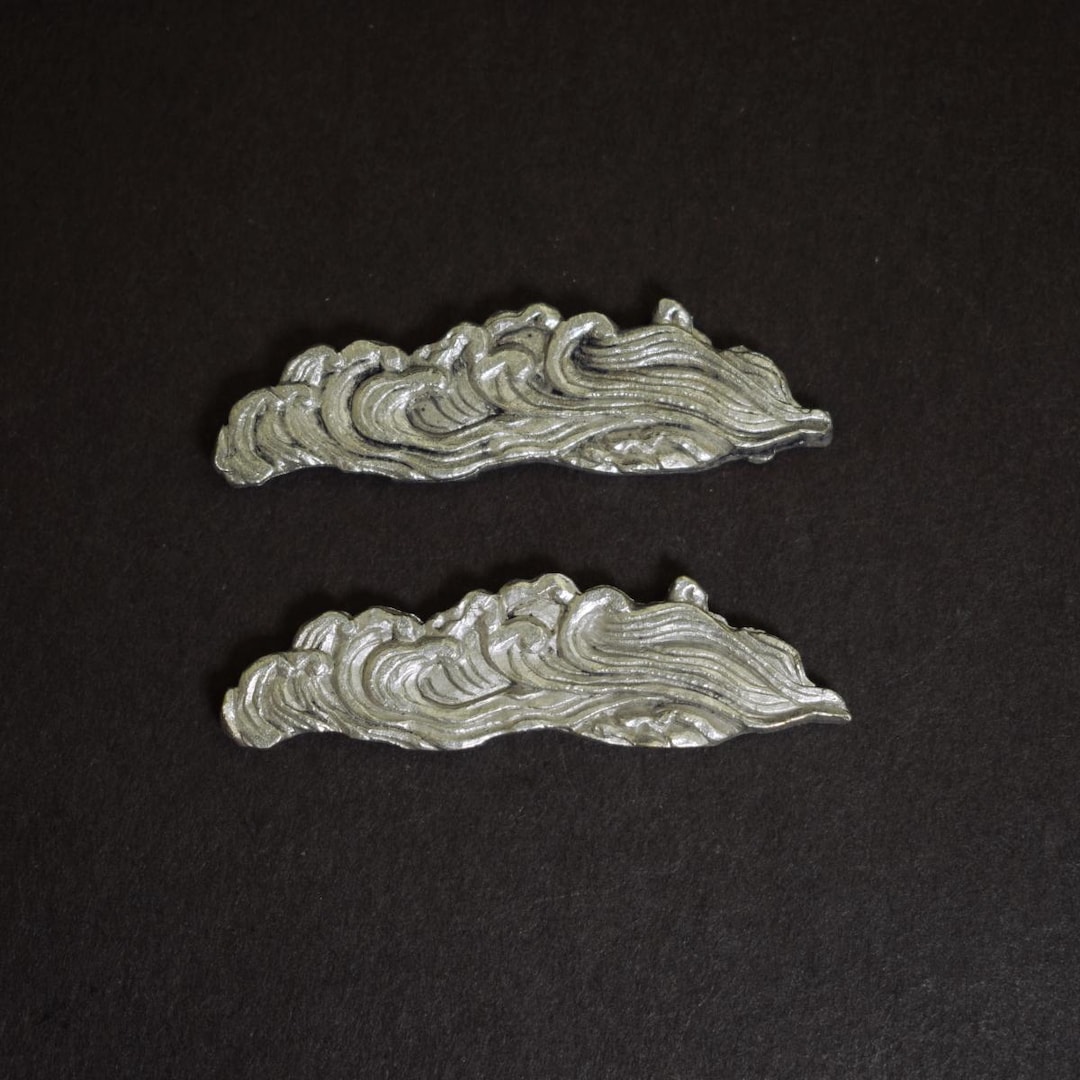 MENUKI Wave Katana Samurai Japanese Antique Swords Katana Parts KU199 ...