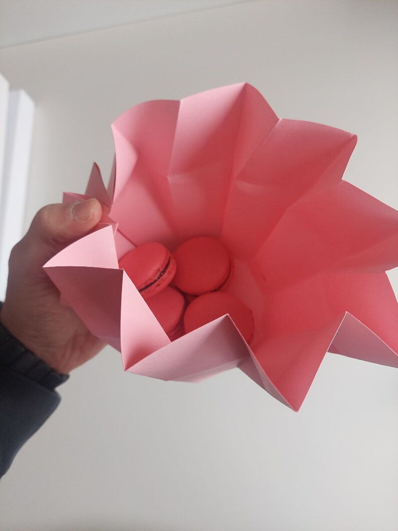 Origami Box, Origami Twist Box, Origami Flower Box, Origami Petal Box ...