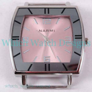 Large Square.. Chunky Ribbon Watch Face, Interchangeable, Solid Bar - Etsy