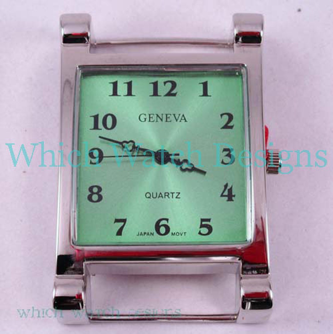 Large Rectangle.. Watch Face Ribbon Solid Bar - Etsy