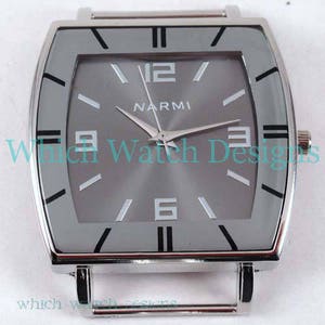 Large Square.. Chunky Ribbon Watch Face, Interchangeable, Solid Bar - Etsy