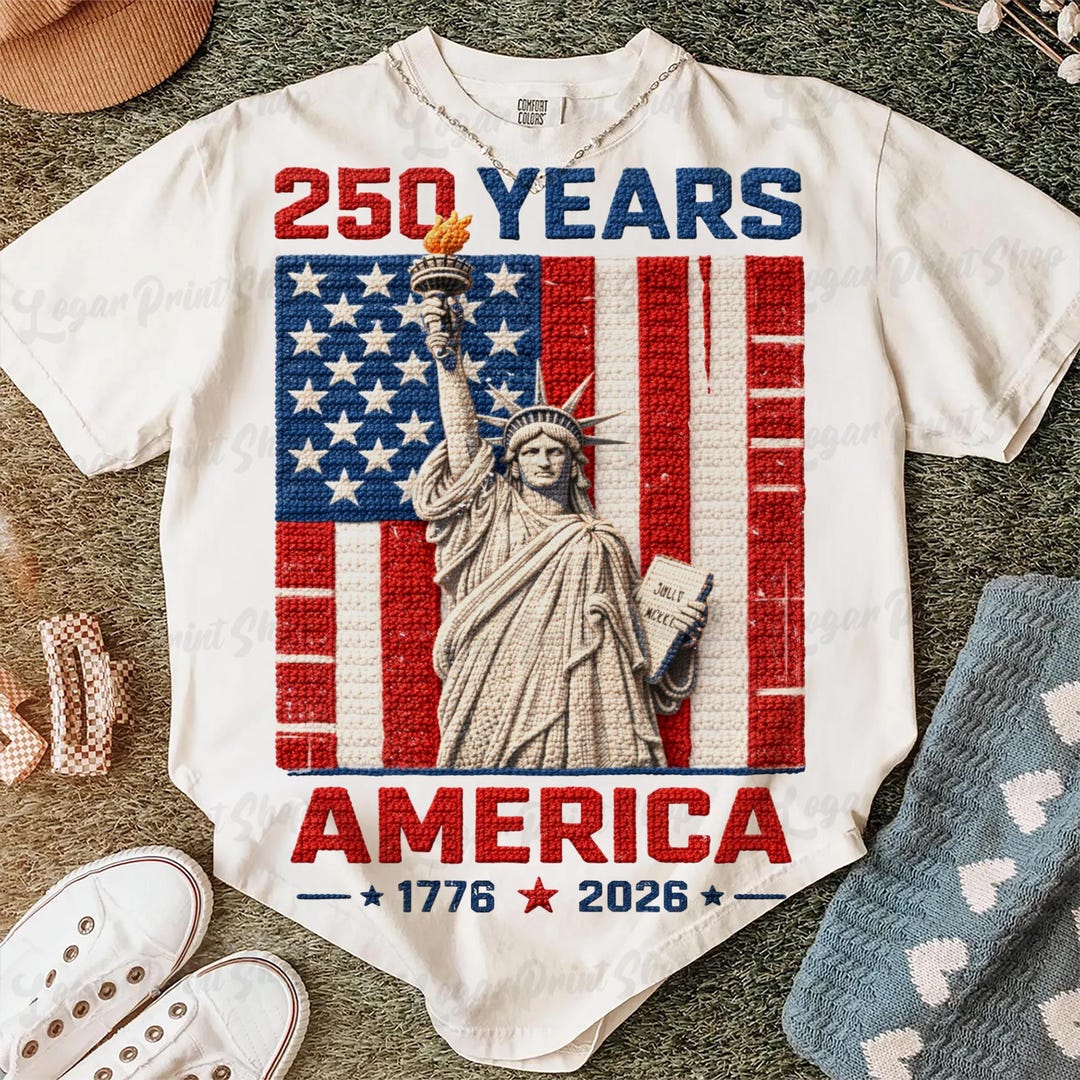 Preppy America 250th Anniversary Art: Patriot Eagle, Statue of Liberty ...