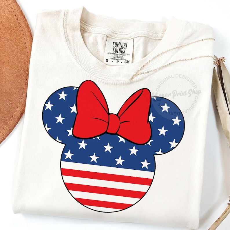 Mickey 4th of July SVG Bundle: Patriotic American Flag Designs (digital ...