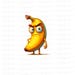 Angry Banana PNG – Funny Grumpy Banana Clipart With Attitude for ...
