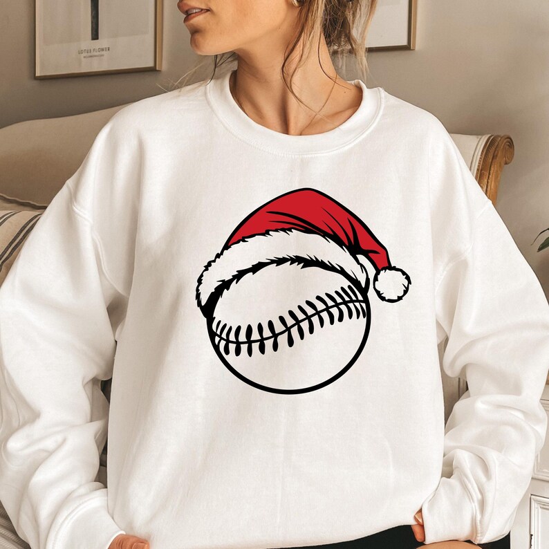 Vintage Baseball Christmas Hat PNG, Sublimation Holiday Clipart - Etsy