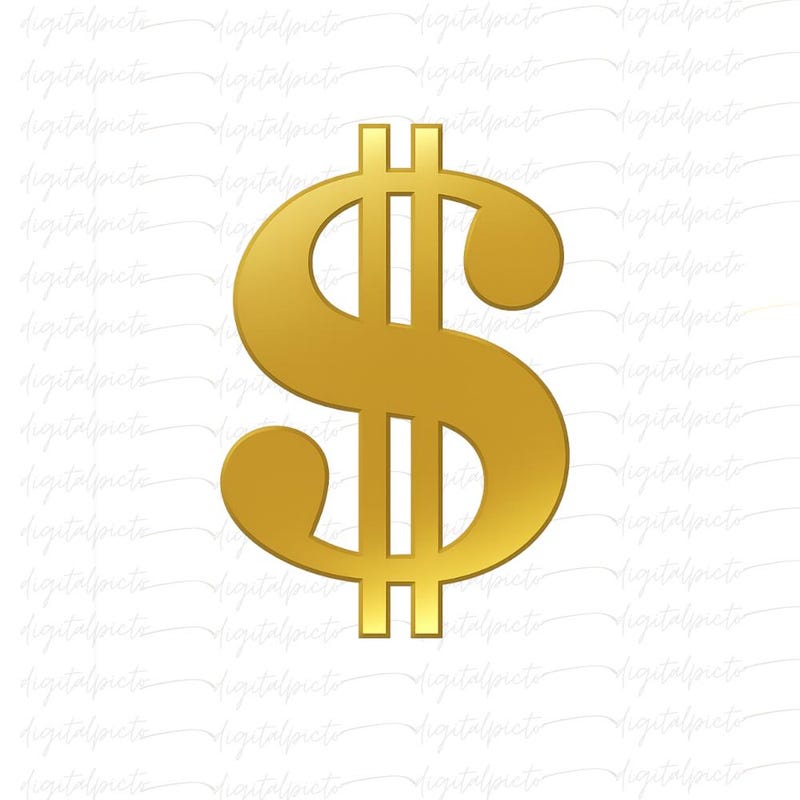 Dollar Sign Svg - Etsy