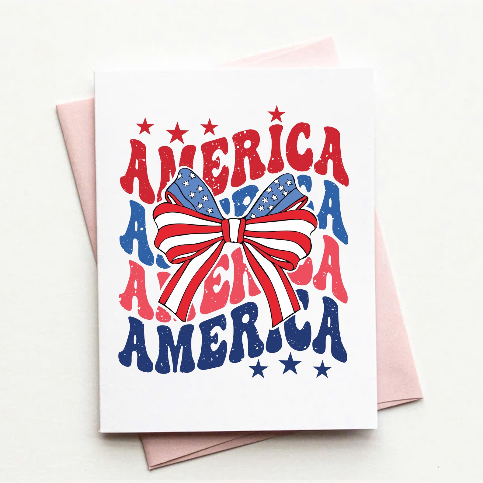 America Bow PNG, Sublimation Clipart for Patriotic Crafts - Etsy