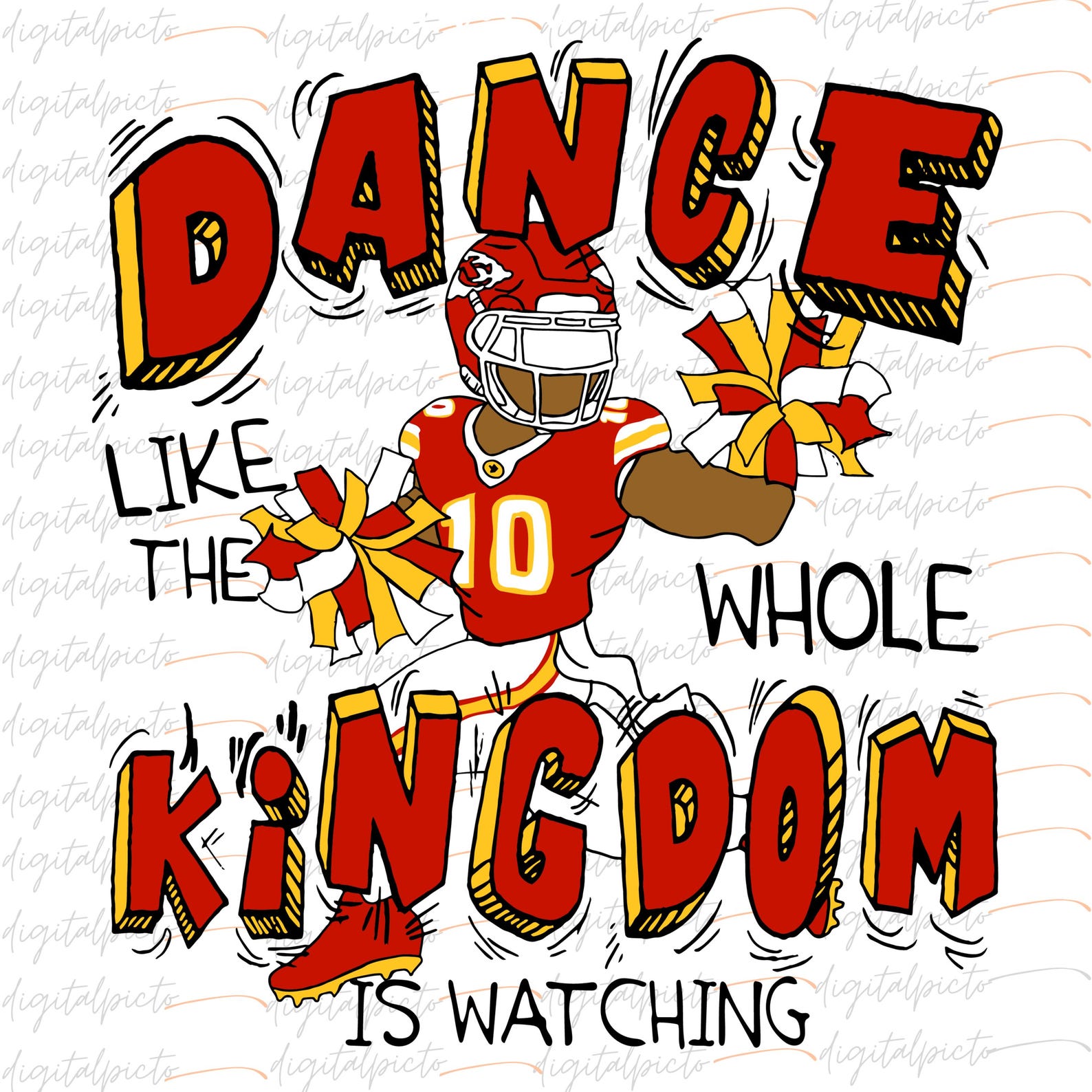 Dance Kingdom PNG, Football Cheer Clipart Sublimation Design - Etsy