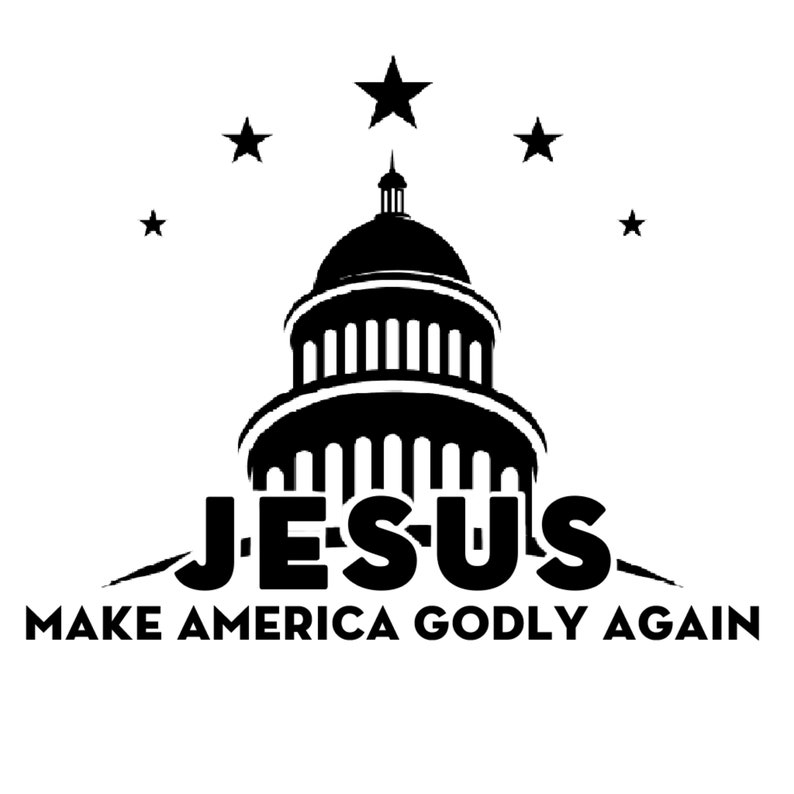 Jesus Make America Godly Again 2024 High Resolution PNG Religious ...