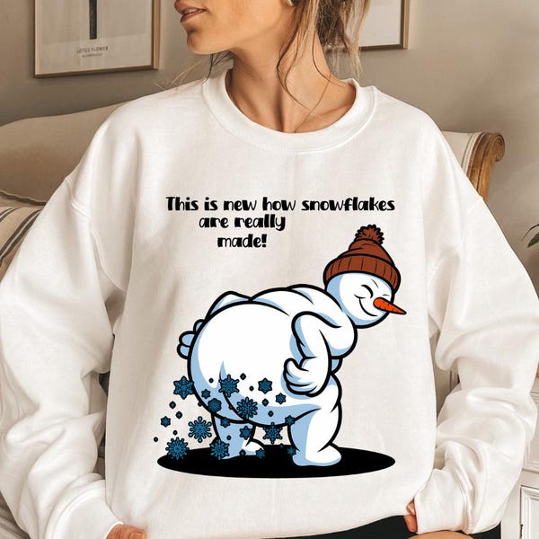 Snowman Farting - Etsy