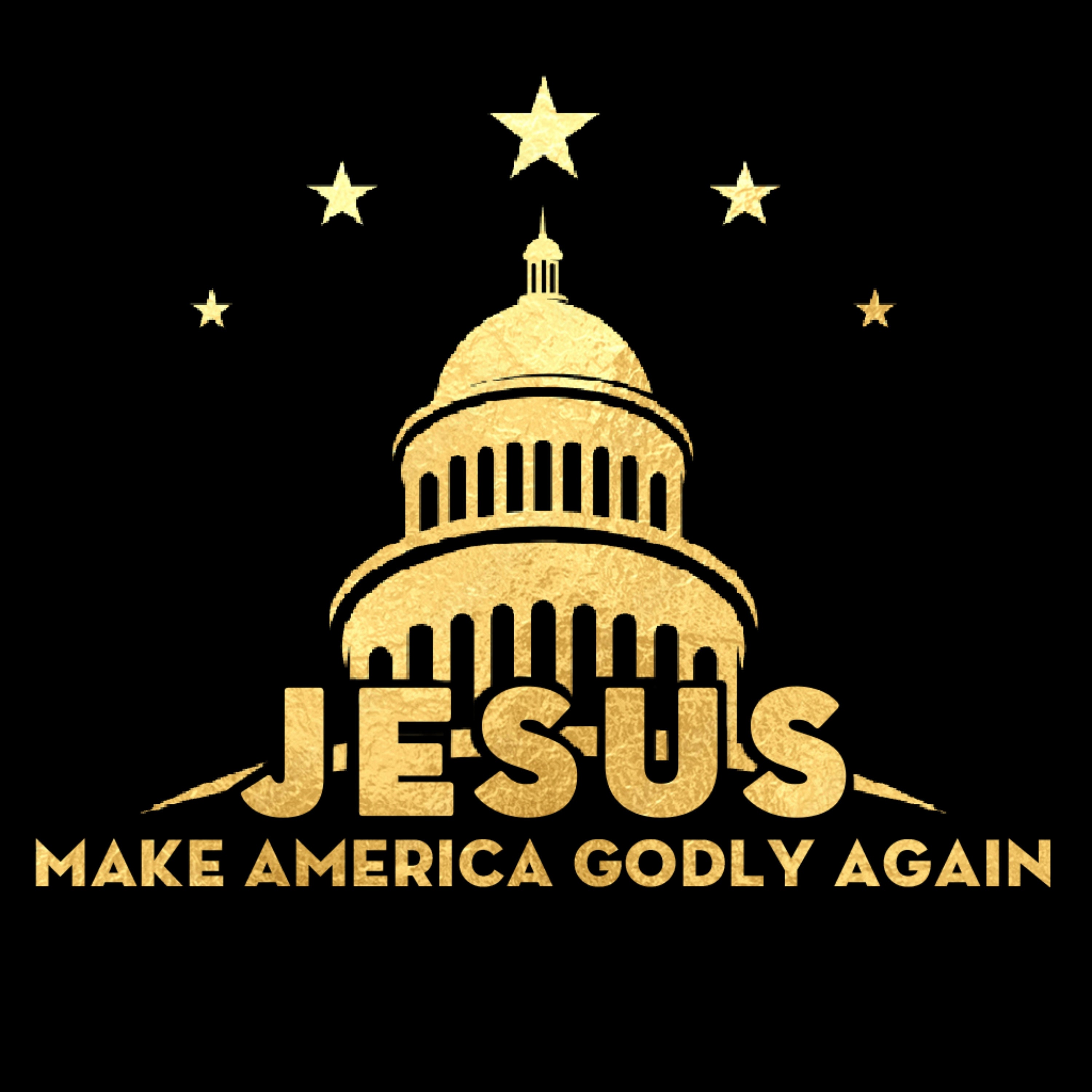 Jesus Make America Godly Again 2024 - High Resolution PNG Religious ...