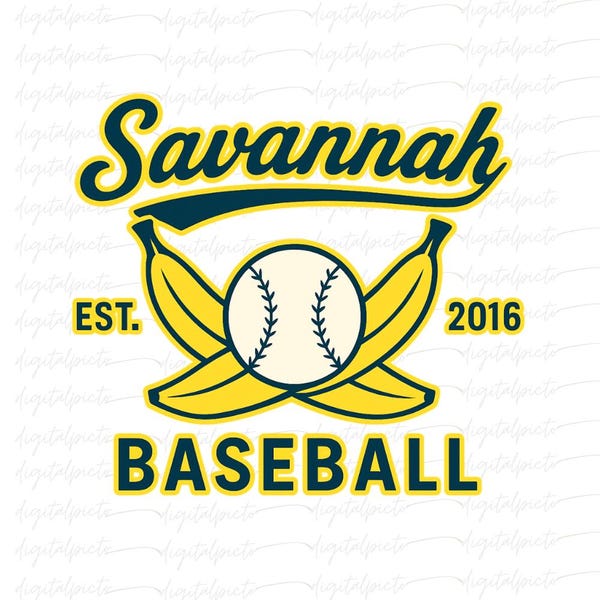 Savannah Bananas Logo Png - Etsy