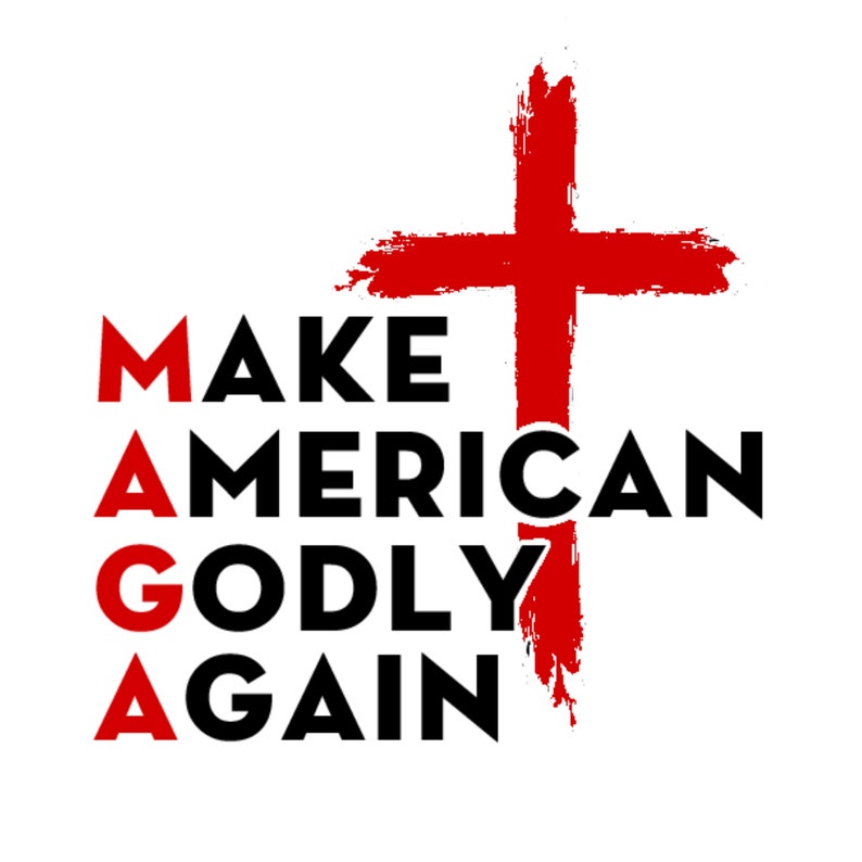 Jesus Make America Godly Again 2024 High Resolution PNG Religious ...