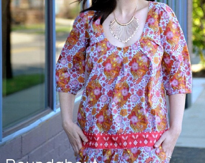 Anna Maria Horner Sewing Patterns, Roundabout Dress and Slip - Etsy