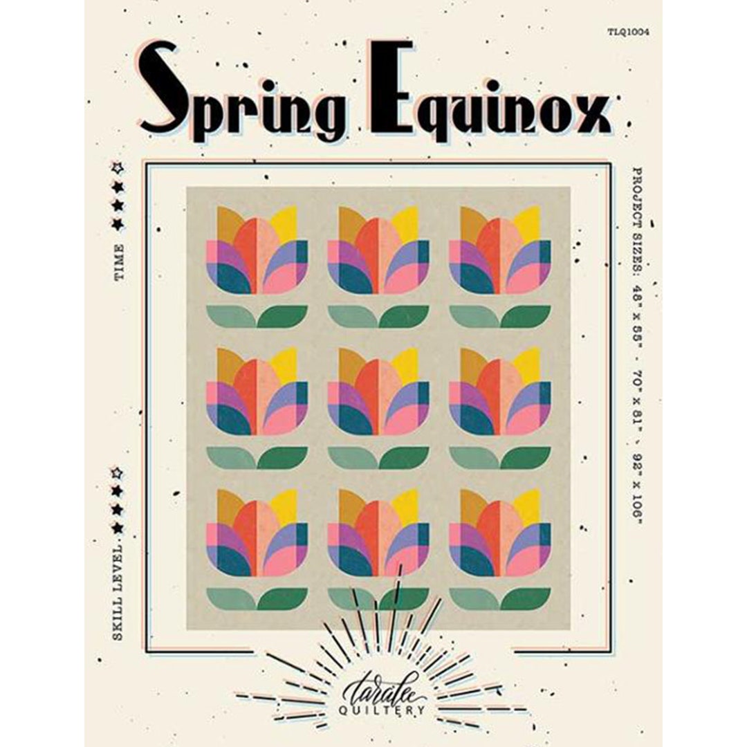 Spring Equinox Quilt Pattern by Taralee Quiltery - Etsy