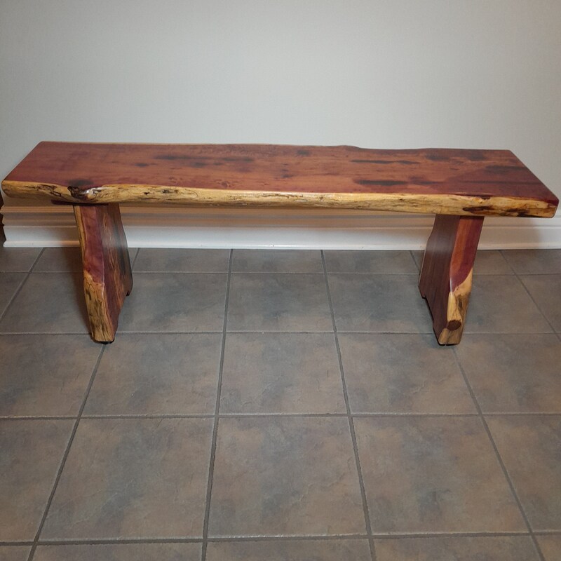 Cedar Bench - Etsy
