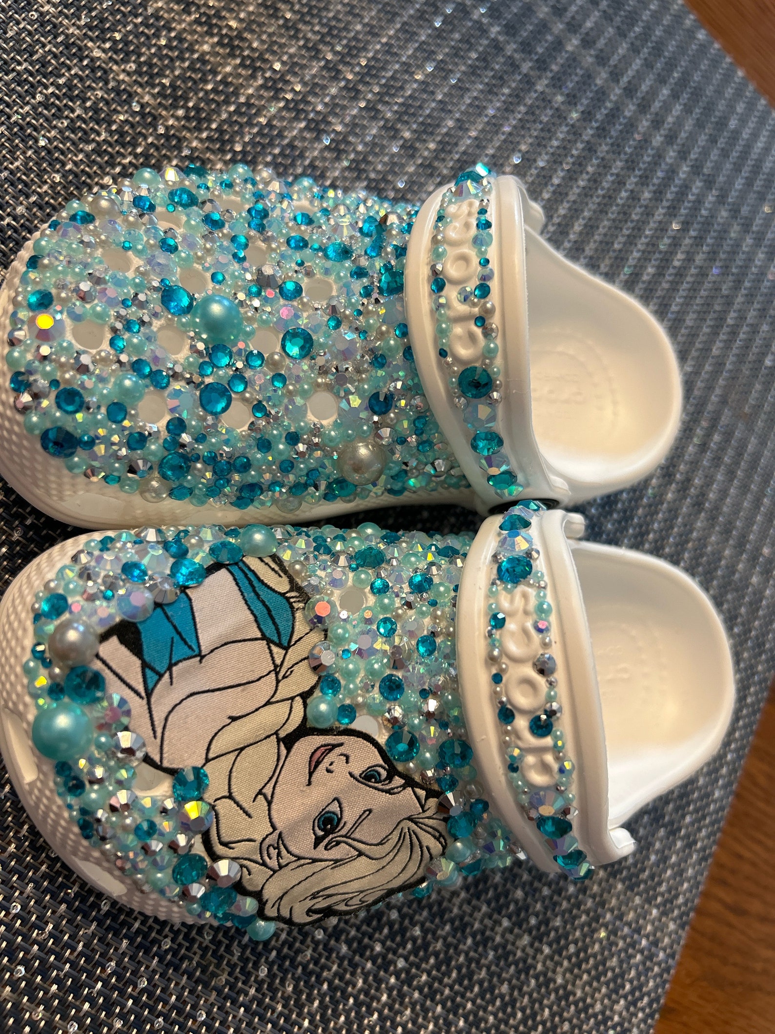 Kid's Bling Crocs - Etsy