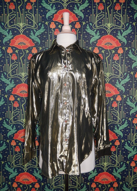 vintage 80s shiny down - Gem