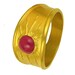 22k Gold Ruby Sun Ring MADE TO ORDER Using 100 Percent Recycled Gold - Etsy