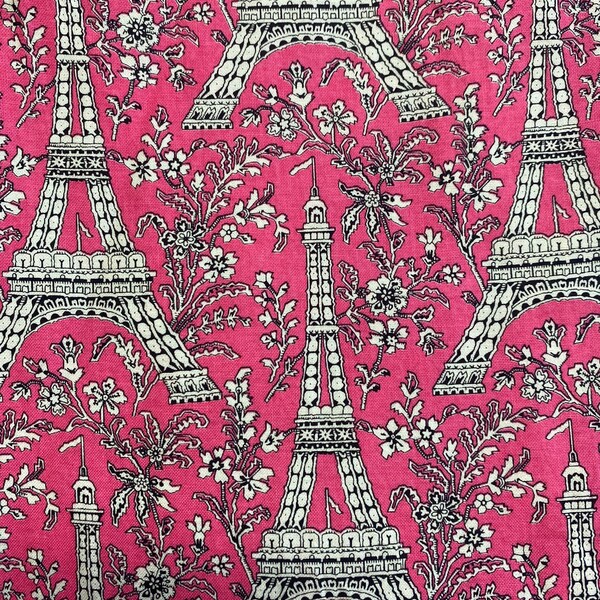 Eiffel Tower Fabric - Etsy
