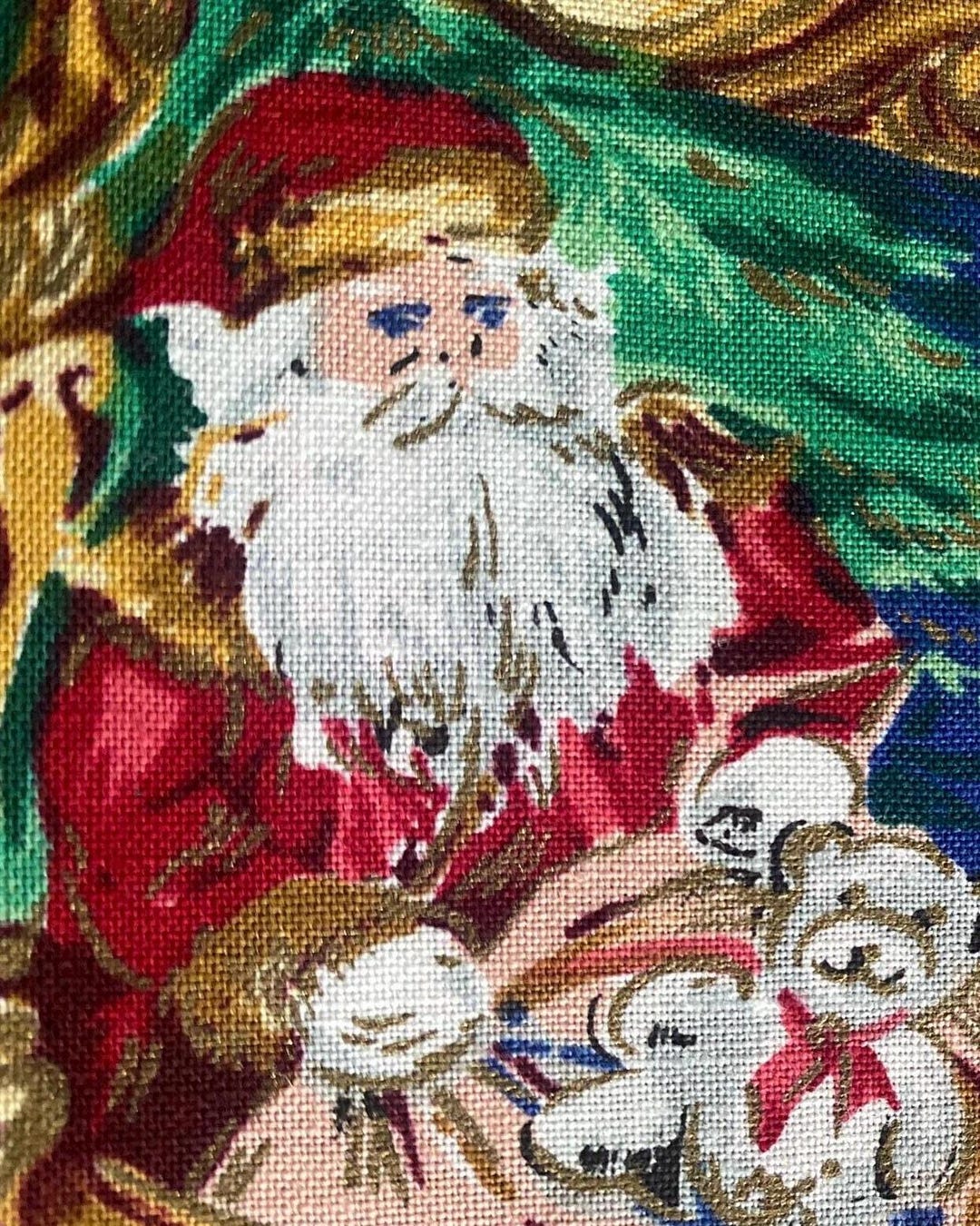 Santa Claus Peter Pan Christmas Cotton Fabric - Etsy