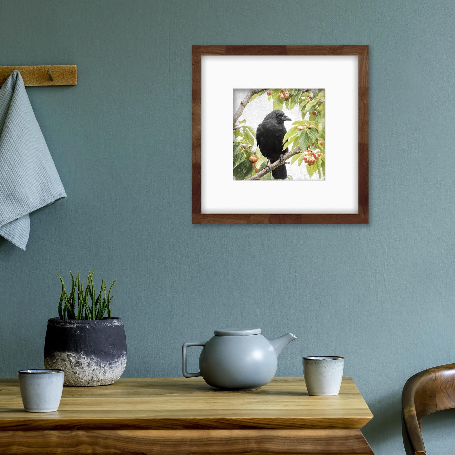 Cherry Crow - Signed Fine Art Photograph by June Hunter, Personality ...