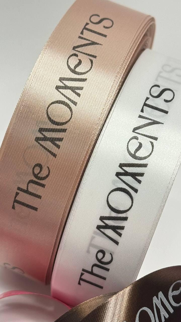 Custom Printed Satin Ribbon 200m - Etsy