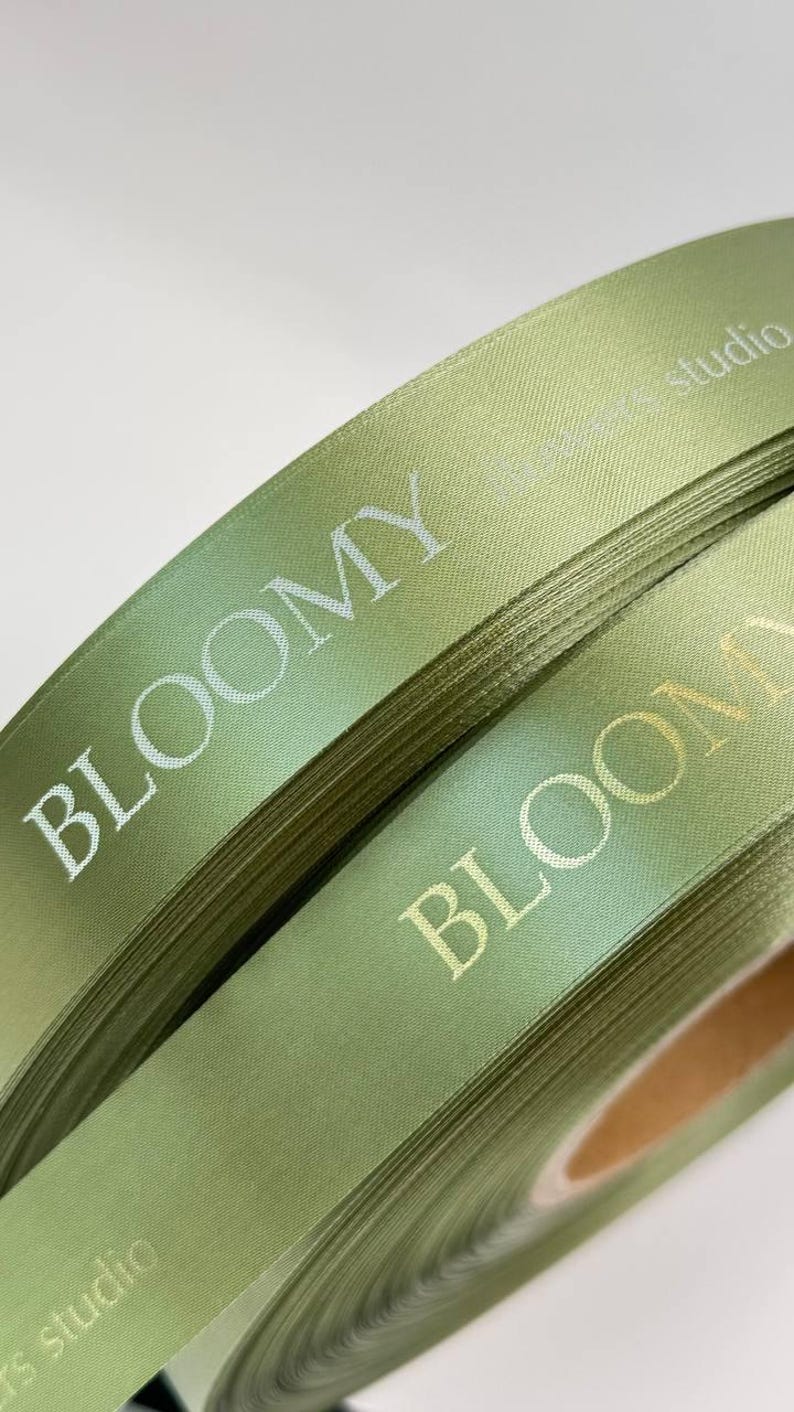 Custom Printed Satin Ribbon 200m - Etsy