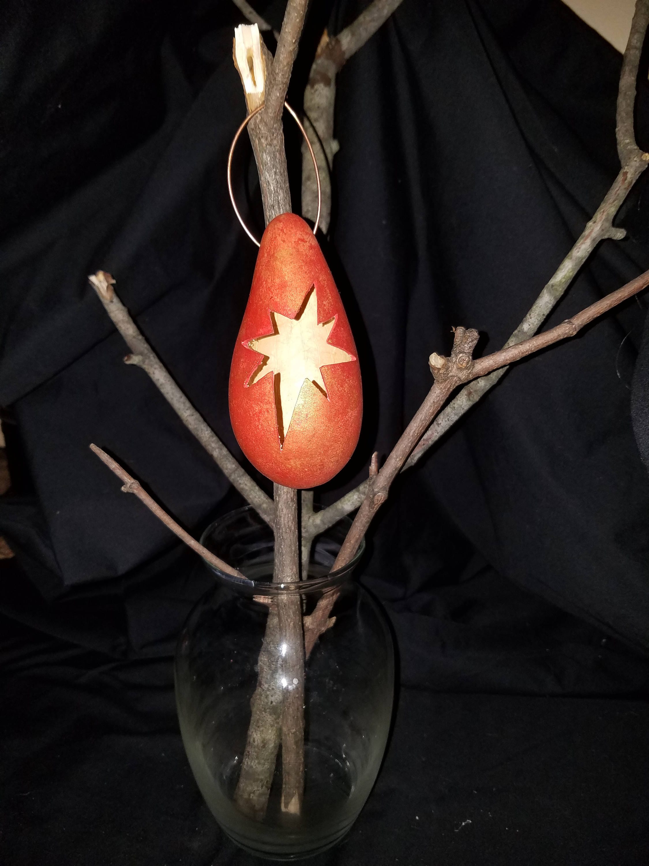 Star Gourd Christmas Ornament - Etsy