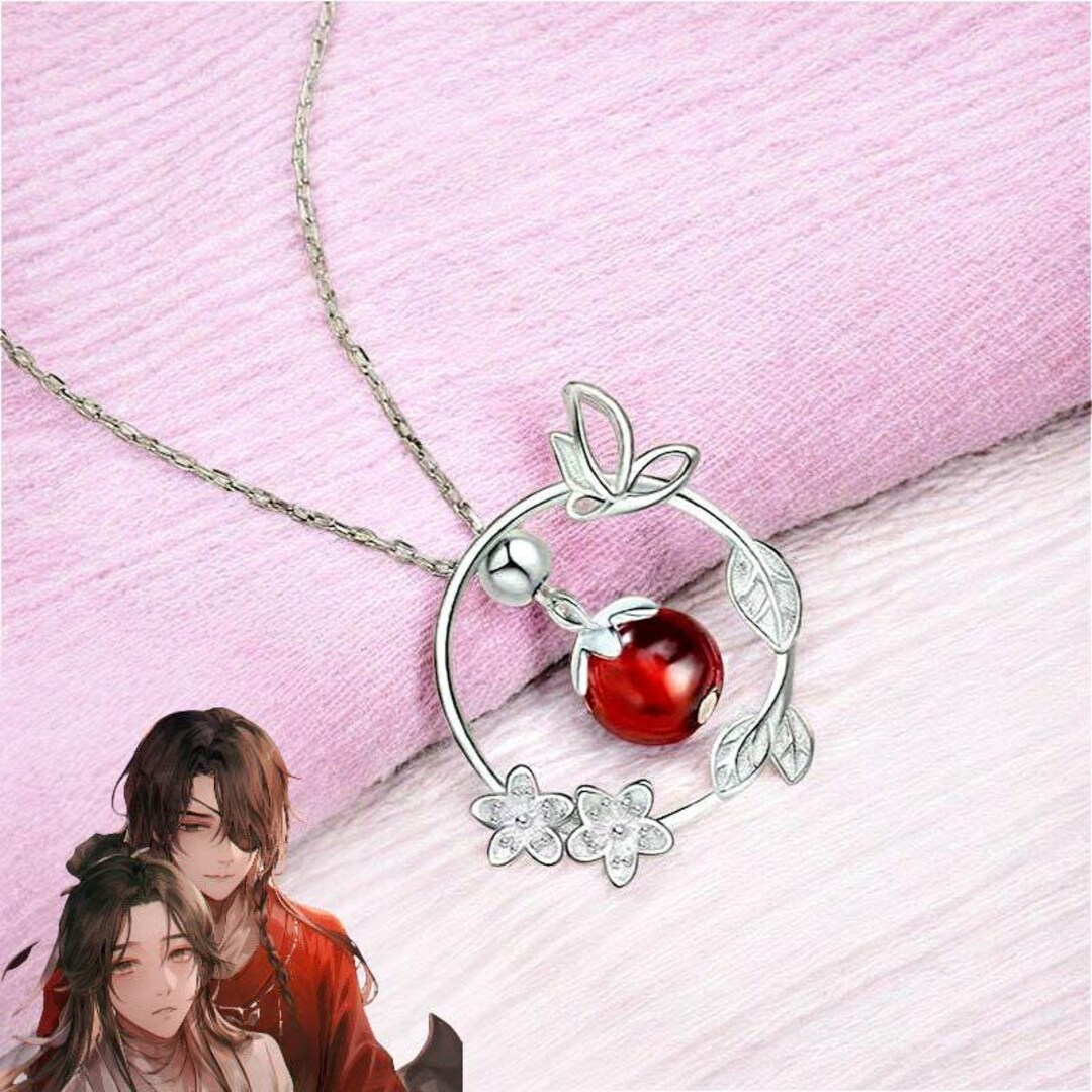 Anime Tian Guan Ci Fu Necklace – Hua Cheng Xie Lian Cosplay Pendant - Etsy