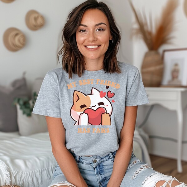 Best Friend Has Paws T Shirt - Etsy