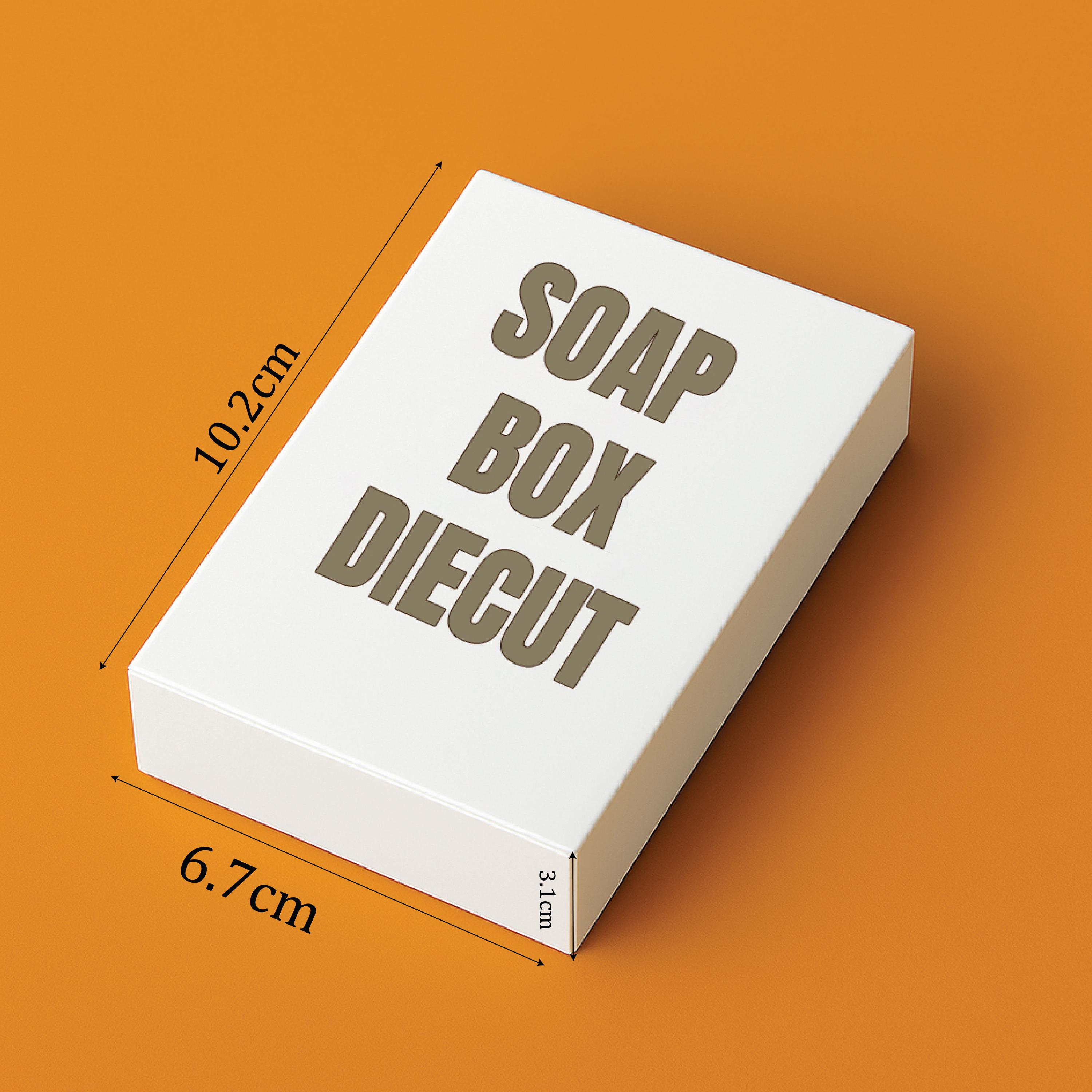 Soap Box Dieline Template | Printable Packaging Svg, Pdf, Ai | DIY Soap ...