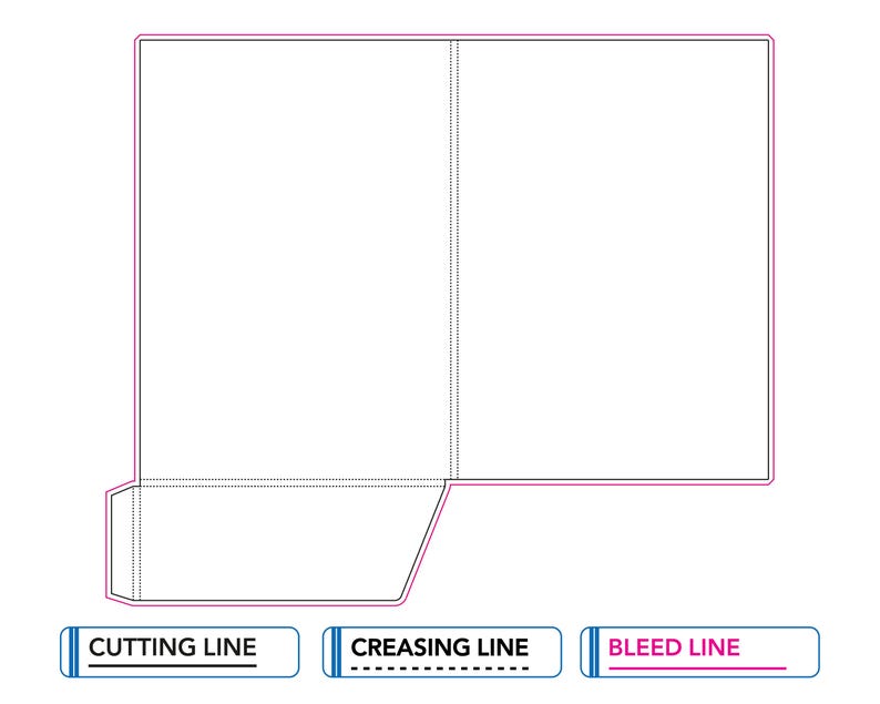 A4 Size Envelope Dieline | Printable Envelope Template | Customizable ...