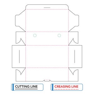 Crispy Chicken Packaging Box Template – Fast Food Takeout Dieline SVG ...