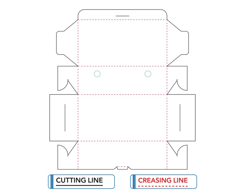 Crispy Chicken Packaging Box Template – Fast Food Takeout Dieline SVG ...